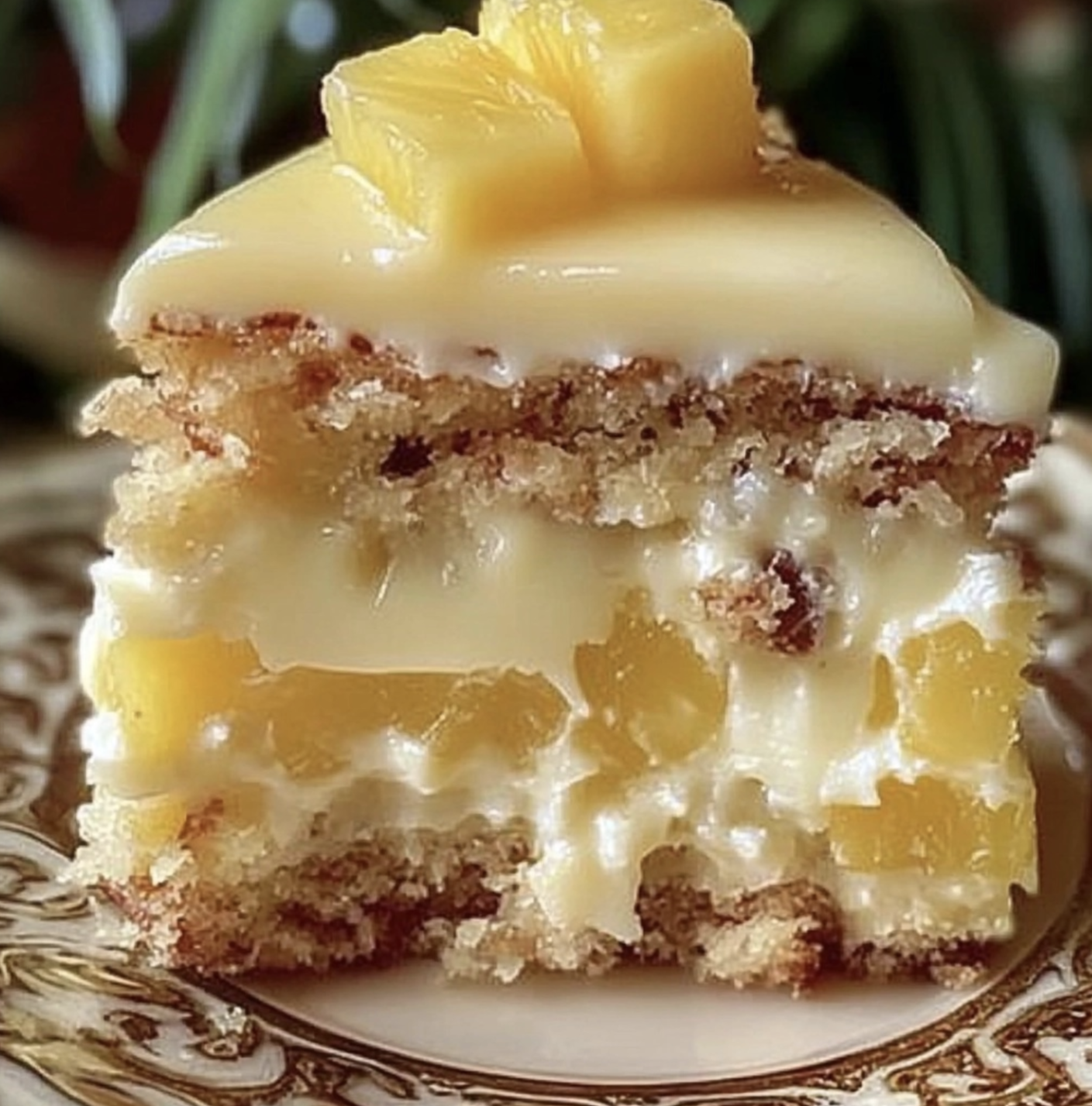Hawaiian Pineapple Cake – My First Recipe – All About Baking, Cooking ...