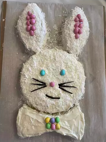 Easy Bunny Cake – My First Recipe – All About Baking, Cooking, Kitchen ...